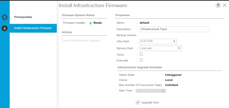 Cisco UCS Upgrade with Firmware Auto Install - theDXT
