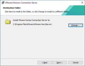 Install VMware Horizon Connection Server - theDXT