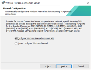 Install VMware Horizon Connection Server - theDXT