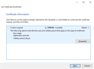 Generate CSR with MMC - theDXT