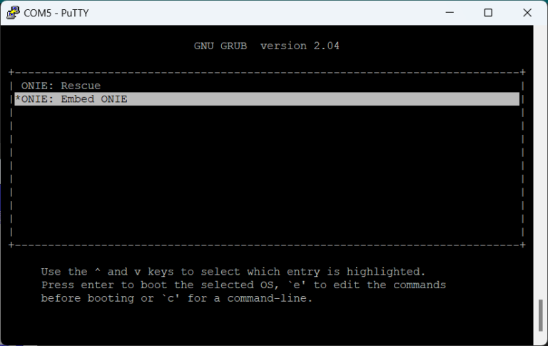 ONIE and Onyx (MLNX-OS) Install - theDXT