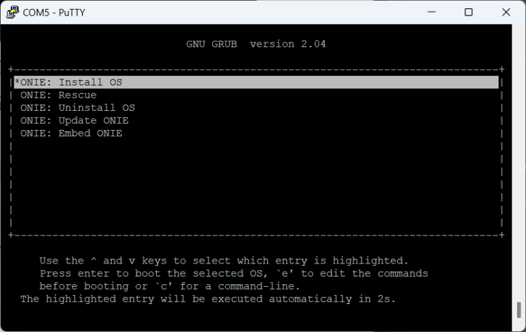 ONIE and Onyx (MLNX-OS) Install - theDXT