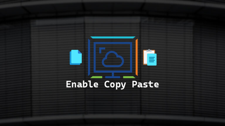 VMware Horizon Enable Copy Paste - theDXT
