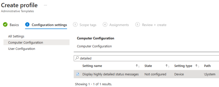 Windows Verbose Status - theDXT