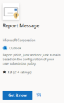 Microsoft 365 Report Message Button - theDXT