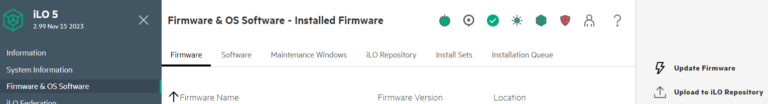HPE iLO Firmware Upgrade - theDXT