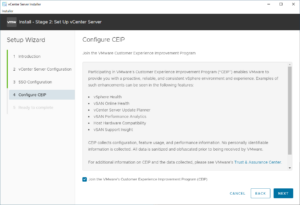 Install VMware vCenter - theDXT