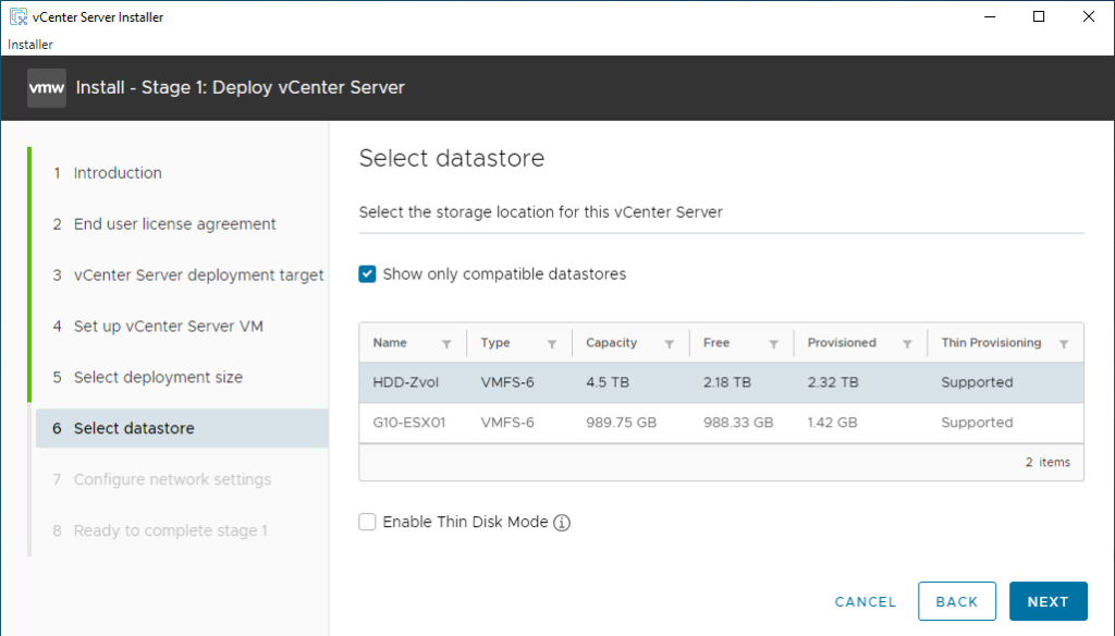 Install VMware vCenter - theDXT