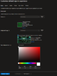 Microsoft 365 Sign-in Page Branding - theDXT