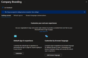 Microsoft 365 Sign-in Page Branding - theDXT