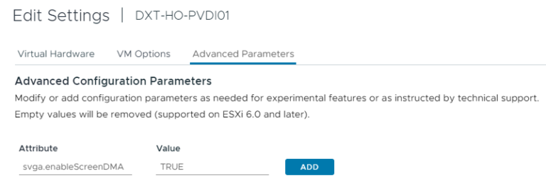 Omnissa Horizon Unmanaged VDI Black Screen Issue - theDXT