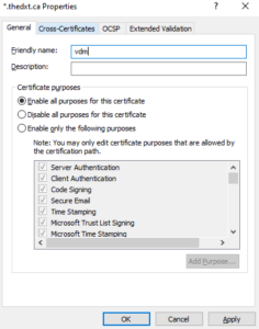 Install Omnissa Horizon Connection Server Certificate - theDXT