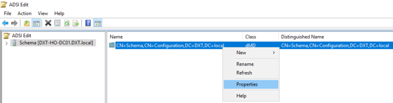 Active Directory Schema - theDXT