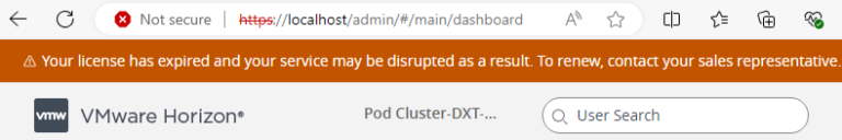 Omnissa Horizon Term License Expiry - theDXT