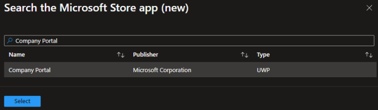 Intune Deploy Company Portal for Windows - theDXT