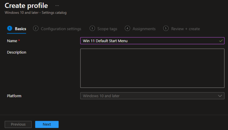 Intune Deploy Windows 11 Default Start Menu - theDXT