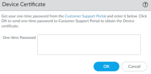 Palo Alto Device Certificate - theDXT
