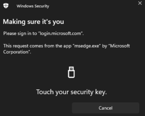 Microsoft 365 Passkey Setup - theDXT