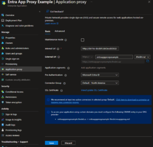 Entra Application Proxy - theDXT