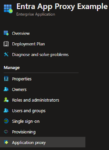 Entra Application Proxy - theDXT