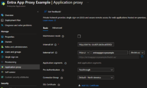 Entra Application Proxy - theDXT