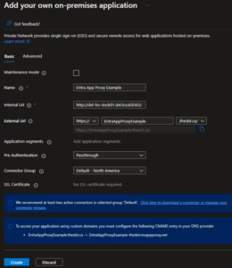 Entra Application Proxy - theDXT