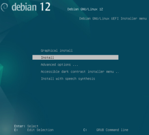 Install Debian 12 Bookworm - theDXT