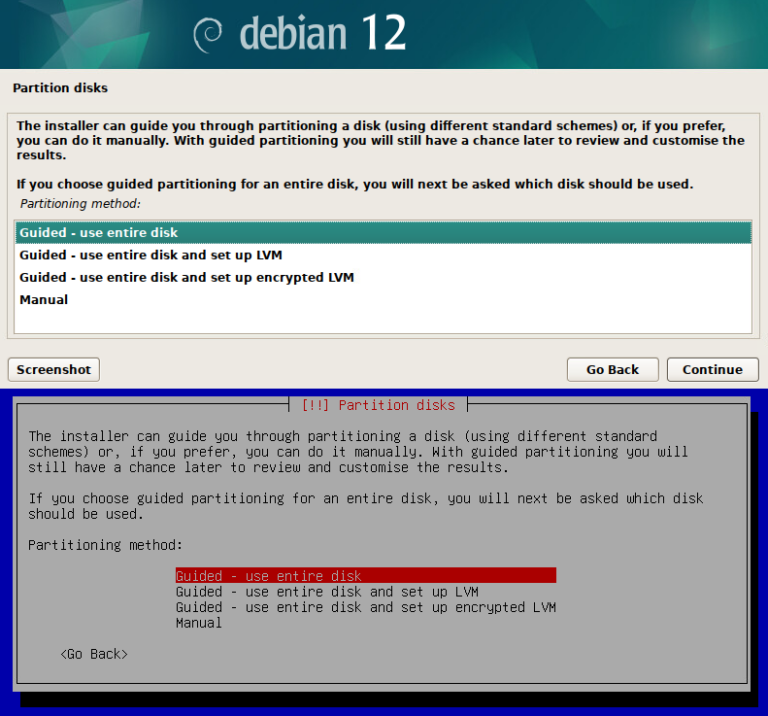 Install Debian 12 Bookworm - theDXT