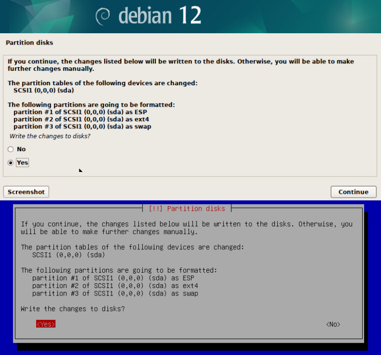 Install Debian 12 Bookworm - theDXT