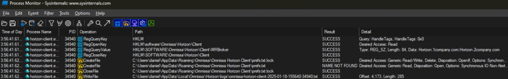 Omnissa Horizon Client Default Server - theDXT
