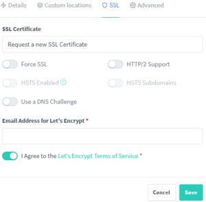 Nginx Proxy Manager Setup - theDXT