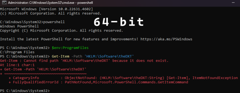 32-bit on Windows 64-bit - theDXT
