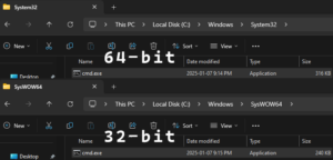 32-bit on Windows 64-bit - theDXT