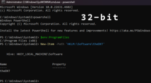 32-bit on Windows 64-bit - theDXT