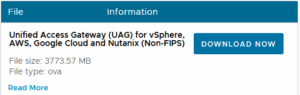 Deploy Omnissa UAG on VMware vCenter - theDXT