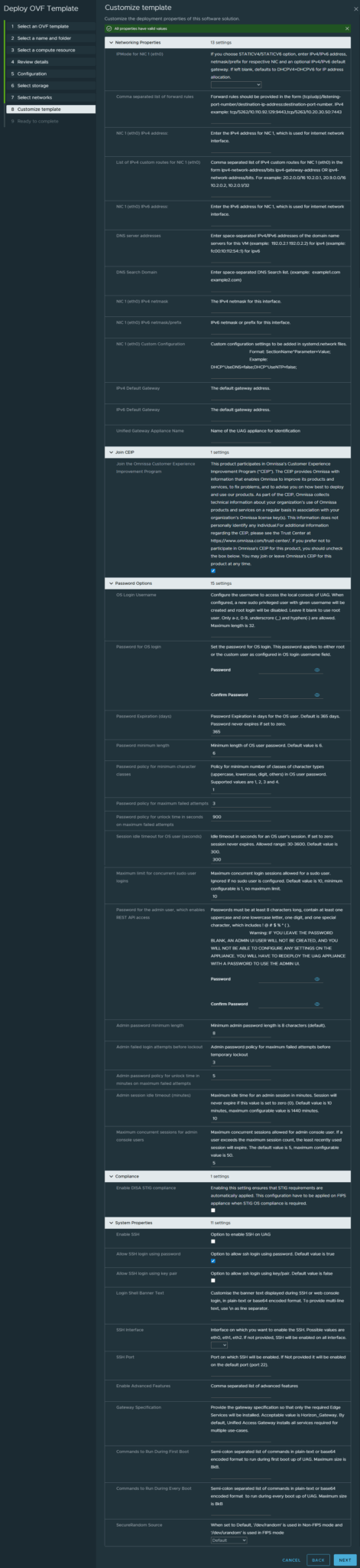 Deploy Omnissa UAG on VMware vCenter - theDXT